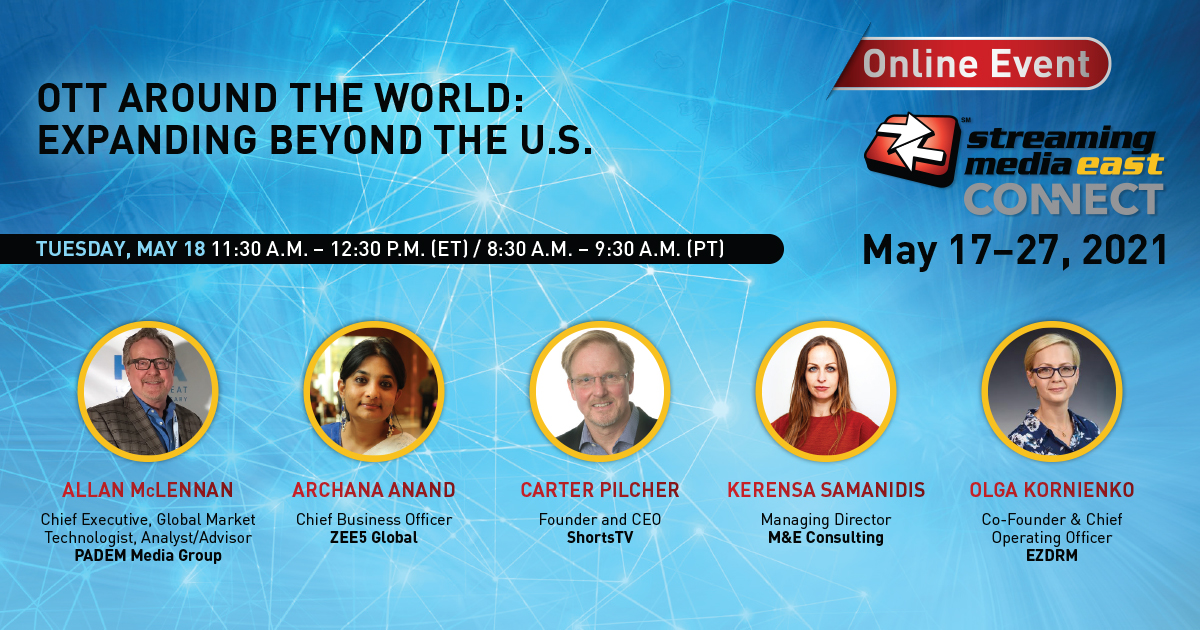 EZDRM at Streaming Media East Connect 2021